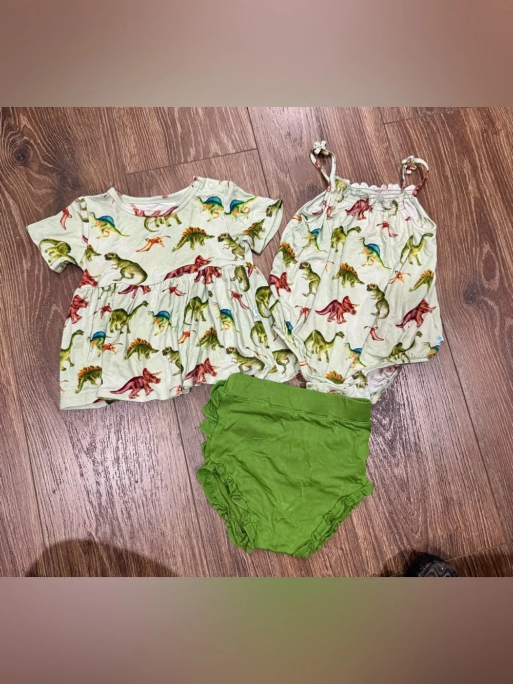 Posh Peanut | Matching Sets | Posh Peanut 3 Piece Girls Dino Set Size ...
